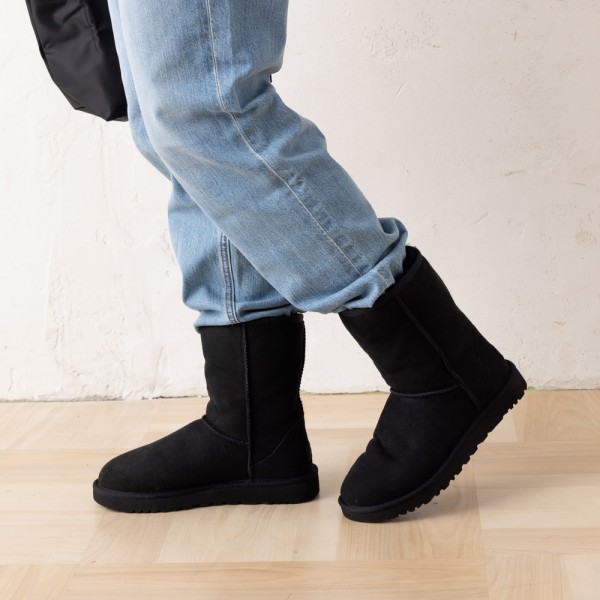 アグ ブーツ クラシック ショート ブラック レディース UGG 1016223 BLK