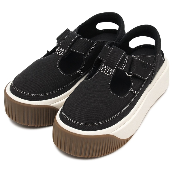 UGG アグ 厚底 スニーカー イージー ダジット Tストラップ プラットフォーム ブラック レディース 1167500 BLK