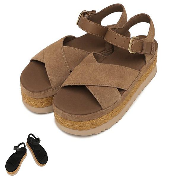 UGG アグ 厚底 サンダル オーブレイ アンクル ストラップ プラットフォーム レディース 1167471 W AUBREY ANKLE STRAP