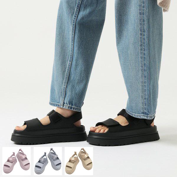 UGG アグ 厚底 EVA サンダル ゴールデングロー プラットフォーム ピンク レディース 1152685 W GOLDENGLOW