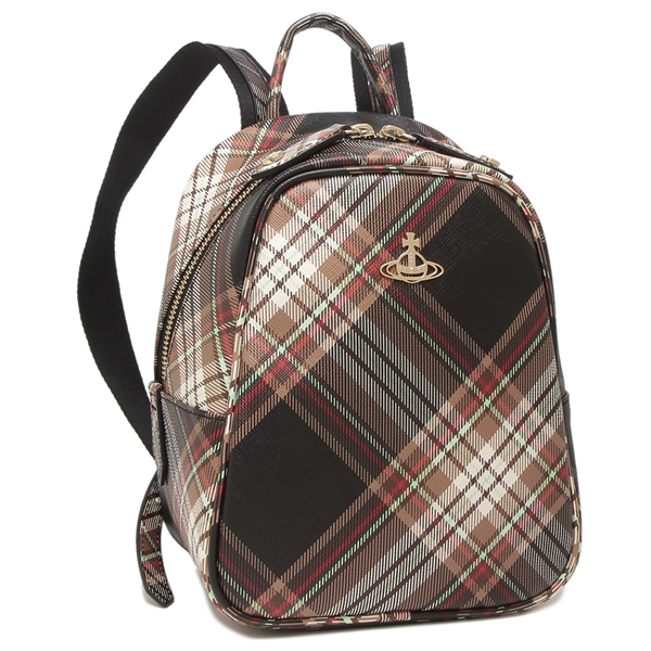 ヴィヴィアンウエストウッド リュック バックパック ダービー ブラウン レディース VIVIENNE WESTWOOD 4301007EU S001K D101