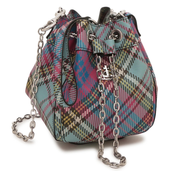 ヴィヴィアンウエストウッド ハンドバッグ ショルダーバッグ クリッシー チェック レディース VIVIENNE WESTWOOD 43020016 S000V O102