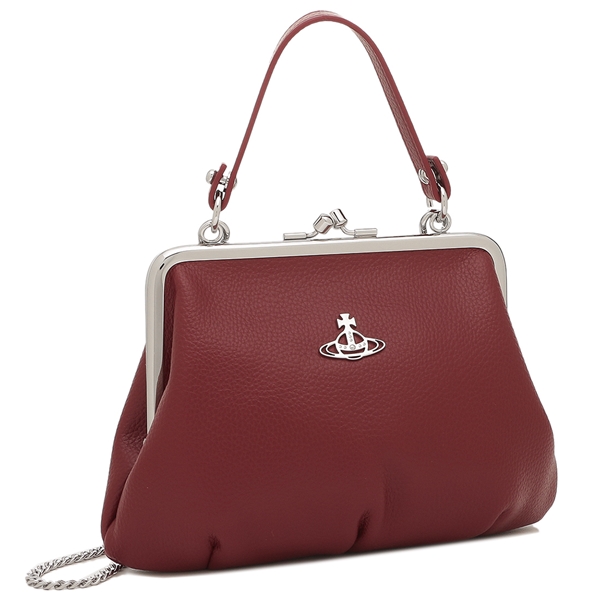ヴィヴィアンウエストウッド ハンドバッグ ショルダーバッグ グラニー レッド レディース VIVIENNE WESTWOOD 4B010006W S000D H407