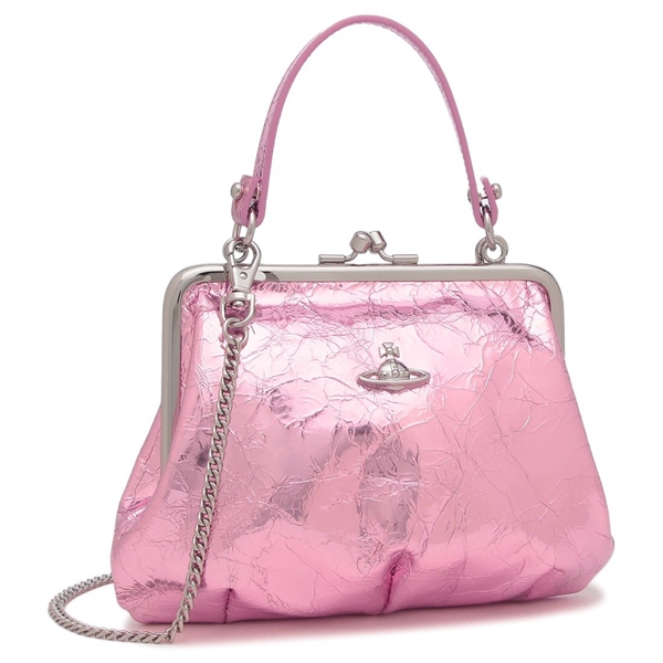 ヴィヴィアンウエストウッド ショルダーバッグ ハンドバッグ グラニー がま口 レディース VIVIENNE WESTWOOD 4B010007W L00A7 G404