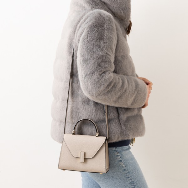 ヴァレクストラ ハンドバッグ ショルダーバッグ イジィデ マイクロサイズ ミニバッグ ベージュ レディース Valextra WBES0022028LOC99 PD