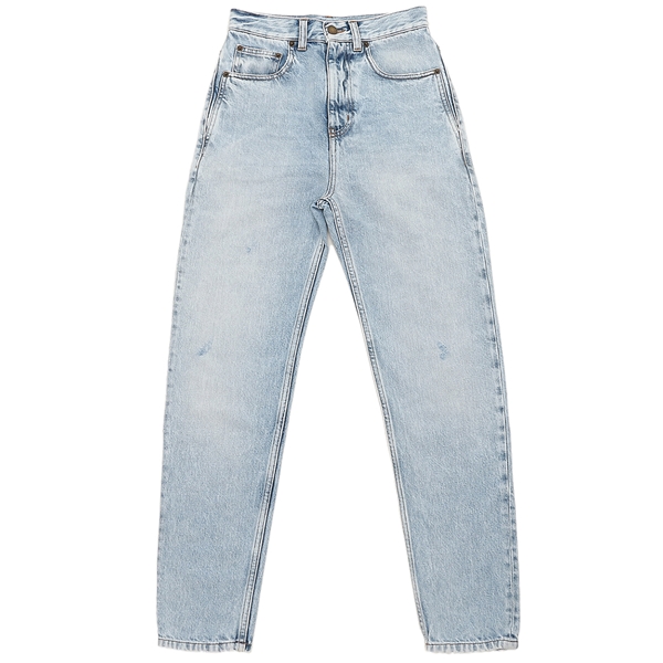 サンローランパリ パンツ ブルー レディース SAINT LAURENT PARIS 757299 YG863 4297