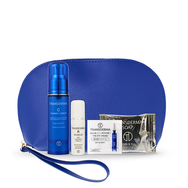 【最大8％クーポン】 数量限定 トランスダーマ ウィンターコフレ C＆R 美容液 クリーム 石けん ポーチ 潤い TRANSDERMA 正規品 ギフト可
