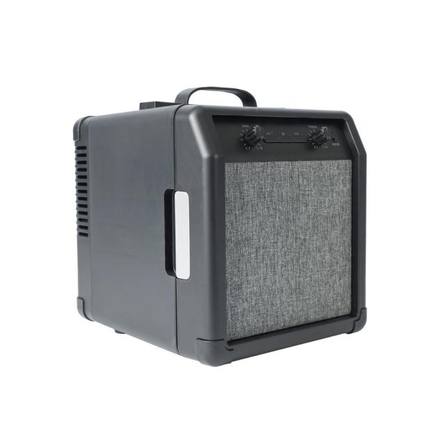 スピーカー内蔵ギターアンプ型冷蔵庫 SMRWSPHBK メーカー直送▼返品・キャンセル不可【他商品との同時購入不可】