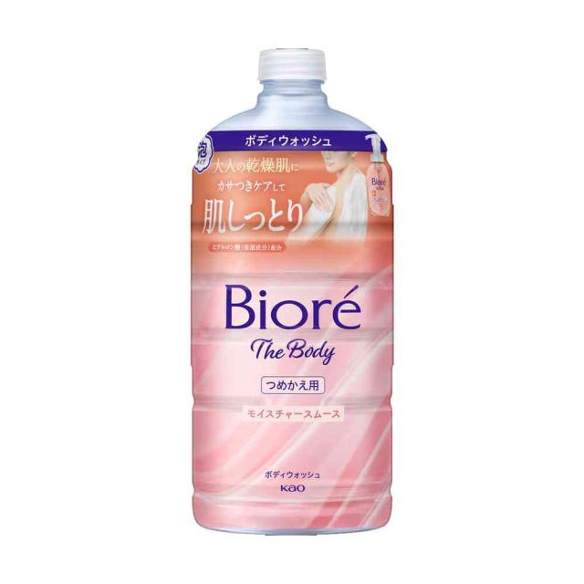 花王 ビオレ ザ ボディ 泡タイプ モイスチャースムース つめかえ用 740ml   【10個セット】
