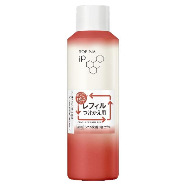 【医薬部外品】花王 ソフィーナ iP 薬用シワ改善 泡セラム レフィル 180g