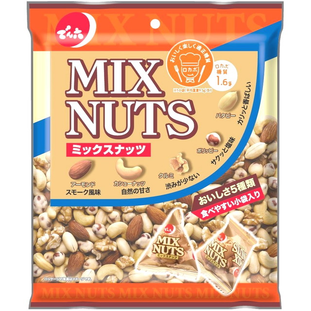 でん六 小袋ミックスナッツ 145G【12個セット】の通販はau PAY マーケット - サンドラッグ.com | au PAY マーケット－通販サイト