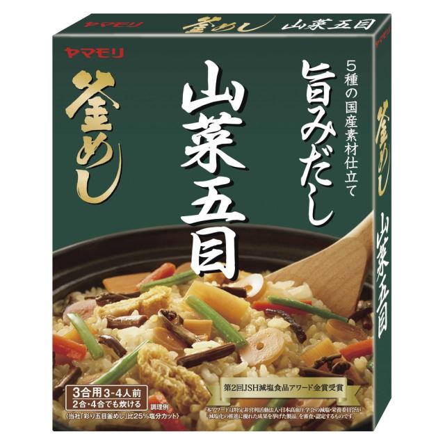 ヤマモリ 山菜五目 釜めしの素 210g 【10個セット】の通販はau PAY マーケット - サンドラッグ.com | au PAY マーケット－通販サイト