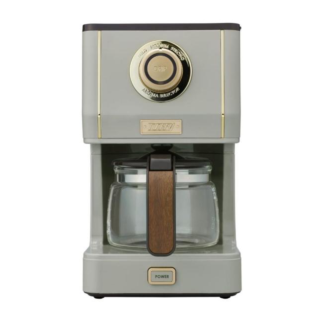 Toffy アロマドリップコーヒーメーカー K-CM5-GE　メーカー直送 ▼返品・キャンセル不可【他商品との同時購入不可】