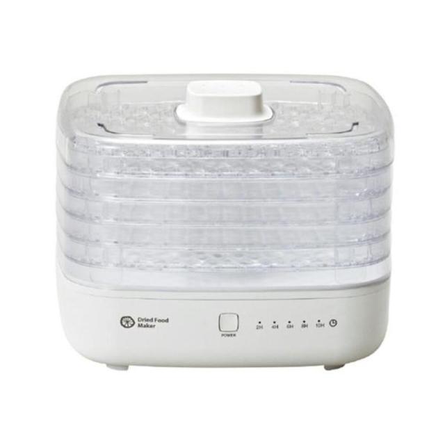 APIX ドライフードメーカー2 野菜乾燥器 食品乾燥器 10時間オフタイマー ホワイト AFD-553-WH 1台