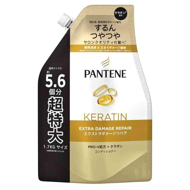 P＆G パンテーン ダメージトリートメント つめかえ超特大 1700g   【6個セット】