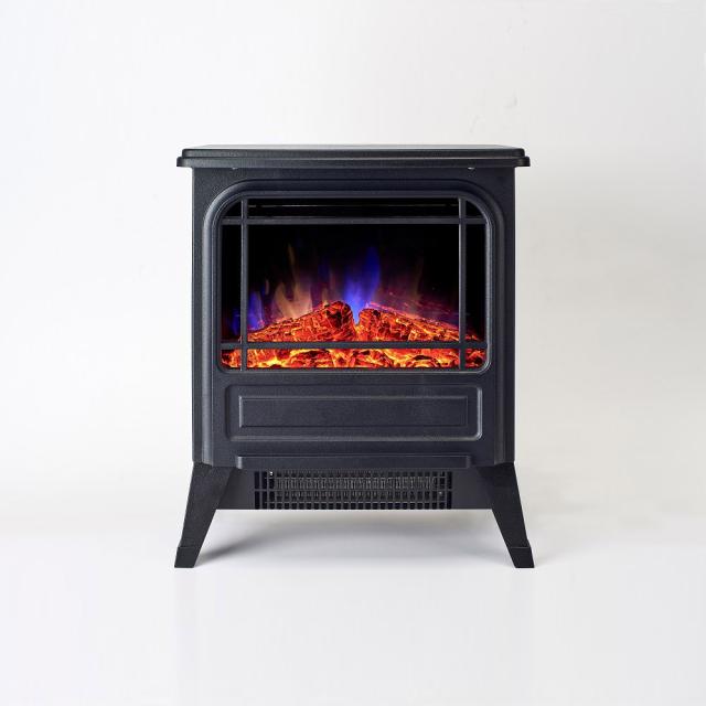 暖炉ヒーター 1000W リアルな炎のゆらめきで見た目にも暖かい SKJAPAN エスケイジャパン SKJ-RK100DH