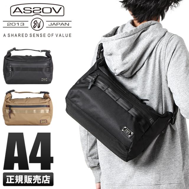 商品レビューで+5%｜アッソブ ショルダーバッグ Mサイズ AS2OV CORDURA DOBBY 305D 061411 コーデュラドビー メンズ ブランド