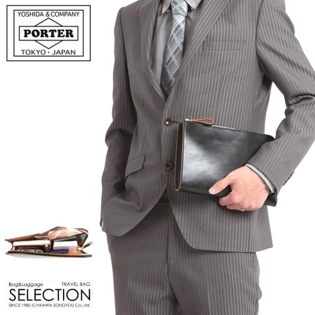 ポーター フィルム クラッチバッグ 187-01358 吉田カバン セカンドバッグ メンズ レディース レザー 本革 冠婚葬祭 結婚式 PORTER