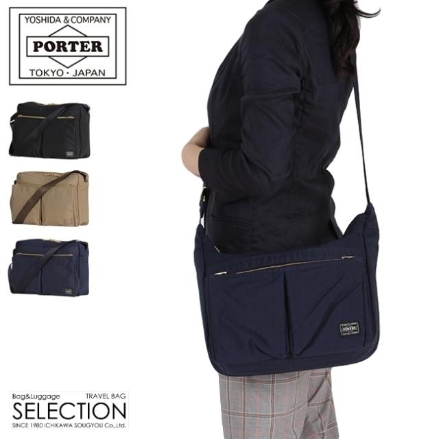 ポーター ドラフト ショルダーバッグ(L) 656-06173 吉田カバン ショルダーバッグ レディース メンズ ブランド 斜めがけ 大きめ 大容量 大人 A4 PORTER