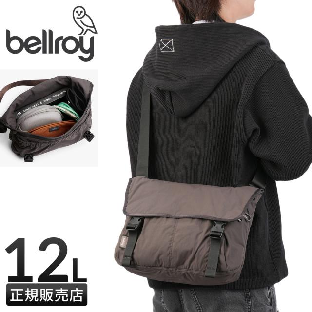 商品レビューで+5%｜ベルロイ シンチ メッセンジャーバッグ A4 12L 軽量 セットアップ Bellroy Cinch BHMB