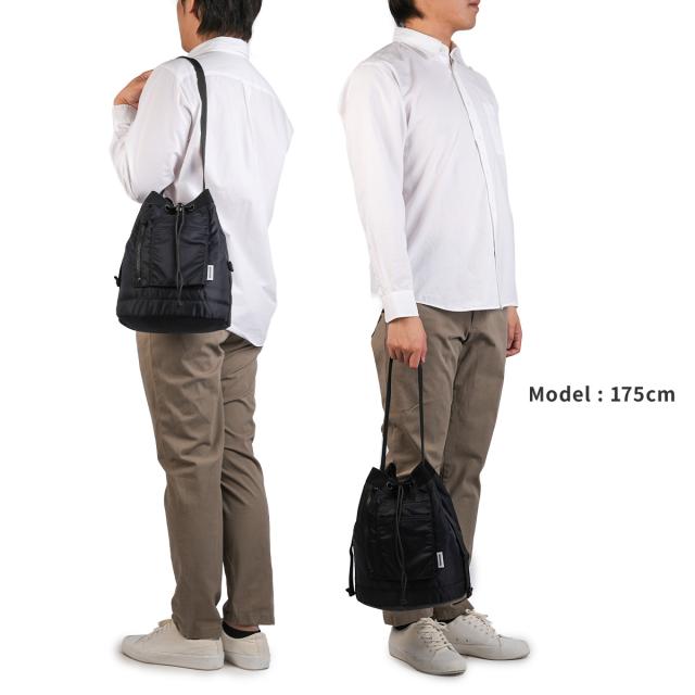 商品レビューで+5%｜ブリーフィング フィム ショルダーバッグ 巾着型 11.2L 撥水 日本製 ブランド ミリタリー BRIEFING FIME BRA253L54