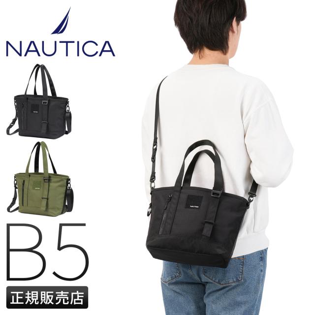 商品レビューで+5%｜ノーティカ トートバッグ 2WAY ショルダー B5 メンズ ブランド NAUTICA NTC-16 370-7103