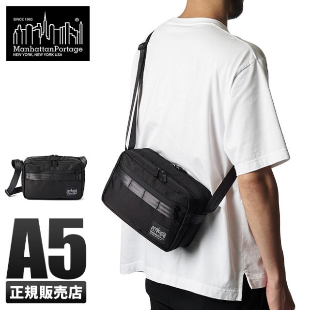 商品レビューで+5%｜マンハッタンポーテージ ブラックレーベル ショルダーバッグ メンズ Manhattan Portage BLACK LABEL mp4039bl