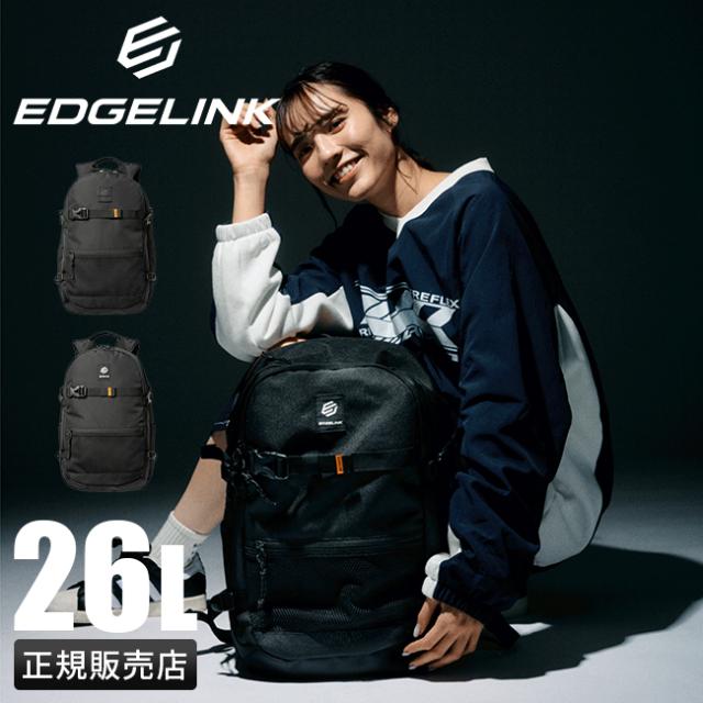 商品レビューで+5%｜エッジリンク リュック バックパック デイパック メンズ レディース ブランド 通勤 通学 軽量 A4 26L EDGELINK 60132