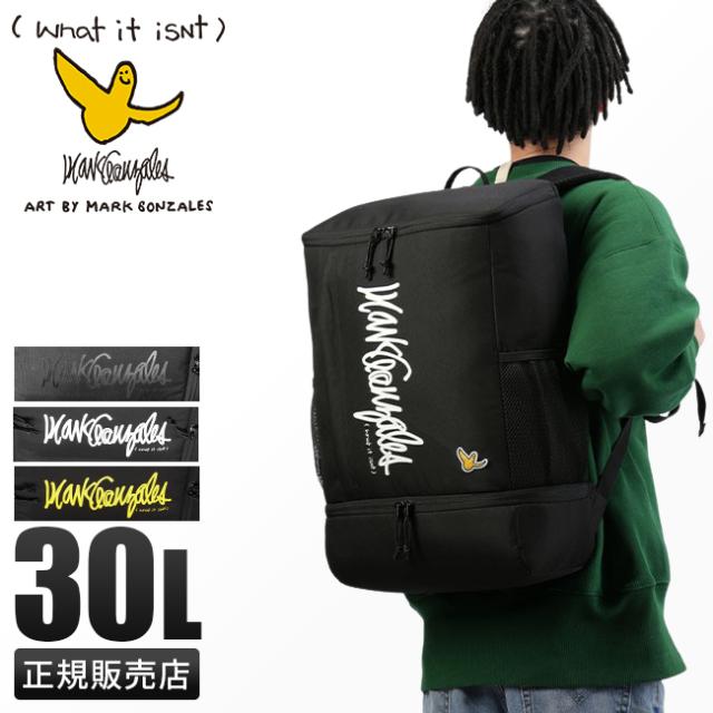 商品レビューで+5%｜ワット イット イズント アート バイ マークゴンザレス リュック スクエア ボックス型 30L What it isNt ART BY MARKGONZALES 2H9-14165
