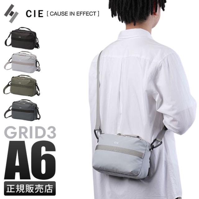 商品レビューで+5%｜CIE GRID3 シー グリッド3 ショルダーバッグ メンズ レディース ミニ 小さめ  撥水 斜めがけ ミニショルダーバッグ A6 032062