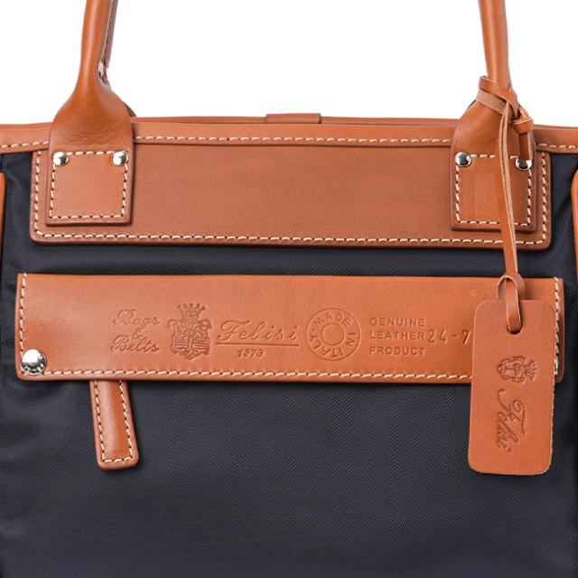 商品レビューで+5%｜フェリージ トートバッグ ミニトートバッグ メンズ ブランド ナイロン 小さめ イタリア製 Felisi 24/7/DS