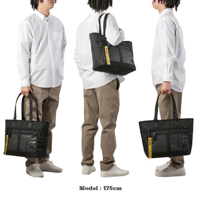 商品レビューで+5%｜AVIREX トートバッグ メンズ ブランド ファスナー