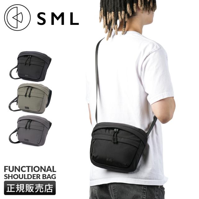 商品レビューで+5%｜SML エスエムエル ファイン エヌ ショルダーバッグ メンズ レディース ブランド 斜めがけバッグ 小さめ 撥水 防水 FINE-N K904110