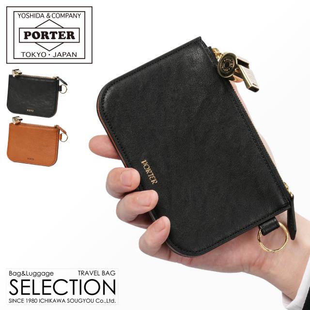 商品レビューで+5%｜ポーター トーン 財布 小銭入れ カードケース ポーチ メンズ レディース ブランド ミニ レザー 本革 小さめ 小物入れ 日本製  PORTER TONE 150-02293