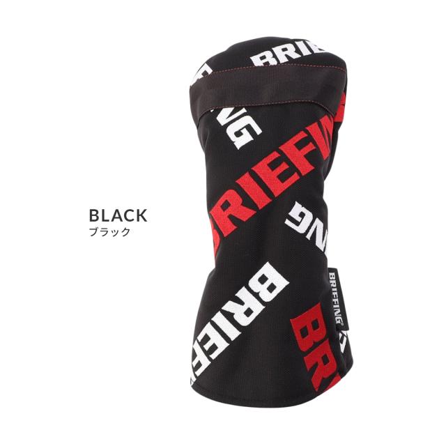 商品レビューで+5%｜ブリーフィング ゴルフ クレイジーロゴコレクション ドライバーカバー ヘッドカバー BRIEFING GOLF CRAZY LOGO COLLECTION BRG251G58 商品レビューで+5%｜ブリーフィング ゴルフ クレイジーロゴ