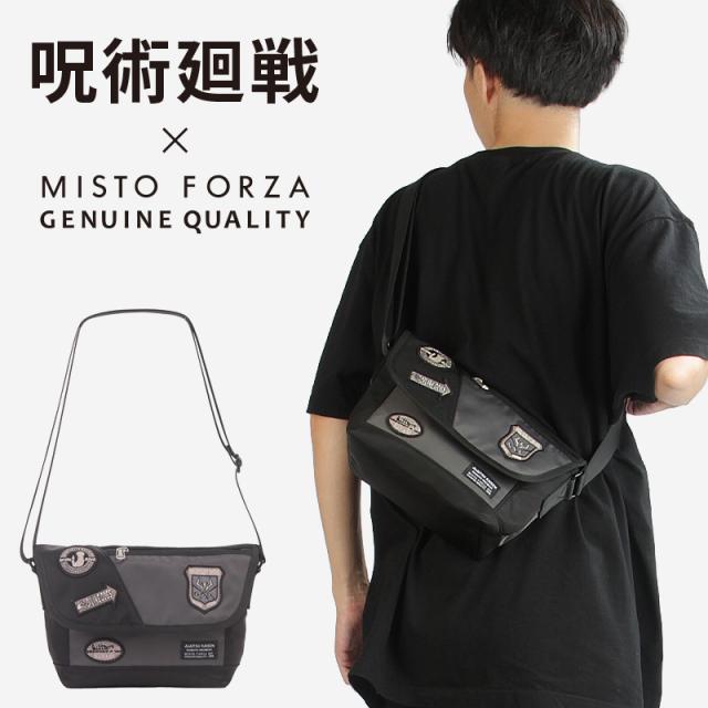 商品レビューで+5%｜呪術廻戦 バッグ ショルダーバッグ メンズ レディース グッズ 斜めがけ 小さめ ミニ ブランド ミストフォルツァ 五条悟 虎杖悠仁 伏黒恵 宿儺 七海建人 misto forza fmj12