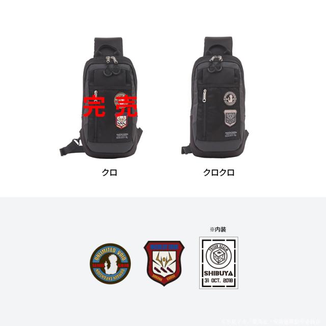 商品レビューで+5%｜呪術廻戦 バッグ ボディバッグ ワンショルダー