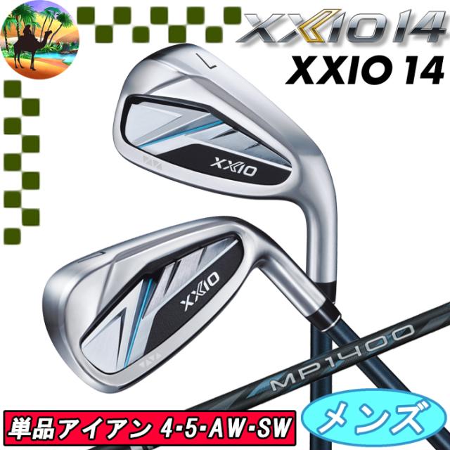 XXIO14　ゼクシオ14　単品アイアン　（5番・AW・SW）　MP1400カーボン　ゴルフクラブ　【XXIO14】【MEN】
