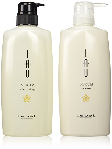 ルベル イオ セラム クレンジング シャンプー 600mL ＆ クリーム トリートメント 600mL セット Lebel・・・