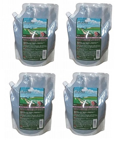 自然派 ザクロ精炭酸シャンプー800ml【詰替え】【4個セット】