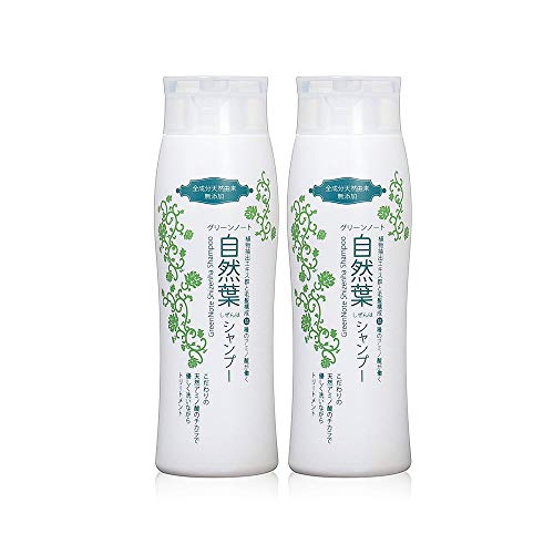 グリーンノート 自然葉シャンプー 300mL◆2本セット