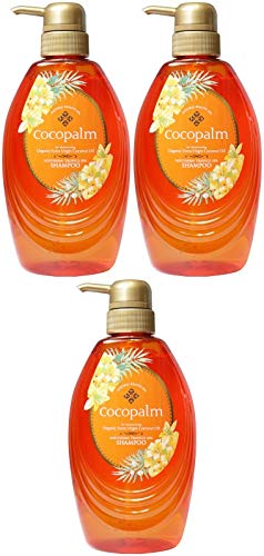 【まとめ買い】cocopalm(ココパーム) 南国スパシャンプー 本体 480ml×3個