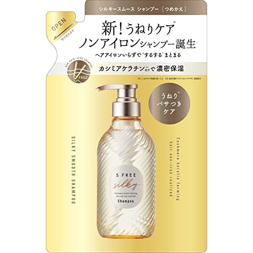 コスメテックスローランド エスフリー シャンプー シルキースムース レフィル つめかえ用 400ml×5個