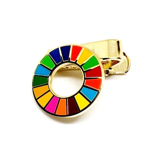 【SDGsクリップ式／小さめ20mm】SDGs バッジ（1個）生地が痛まない挟むタイプ ゴールド バッチ 七宝焼き 国連・・・の通販はau PAY マーケット - IMPマート | au ...
