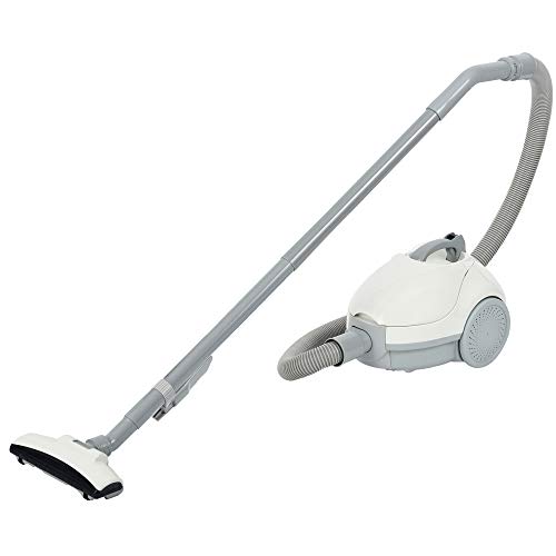 [山善] 掃除機 紙パック式 クリーナー キャニスター掃除機 コード式 軽量 すき間ノズル 簡単お手入れ ホワイト ZK・・・