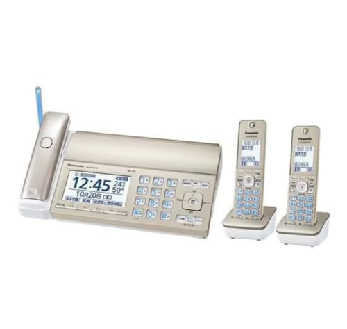 【優良 防犯 電話機 推奨品】 パナソニック デジタルコードレスFAX KX-PD750DW-N 子機2台付き 迷惑電話・・・