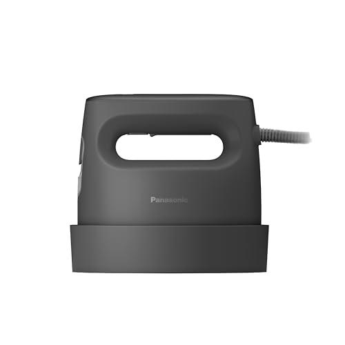 パナソニック スチームアイロン 衣類スチーマー NI-FS70A-K カームブラック 360°パワフルスチーム ３段階温・・・