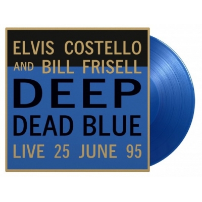 【LP】 Elvis Costello / Bill Frisell / Deep Dead Blue Live (カラーヴァイナル仕様 ...
