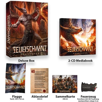 【CD輸入】 Feuerschwanz / Fegefeuer Deluxe Box (2CD+Unique Lighter ...