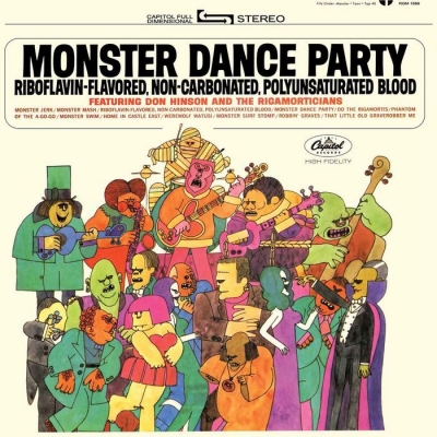 【LP】 Don Hinson / Rigamorticians / Monster Dance Party (Limited Orange ...